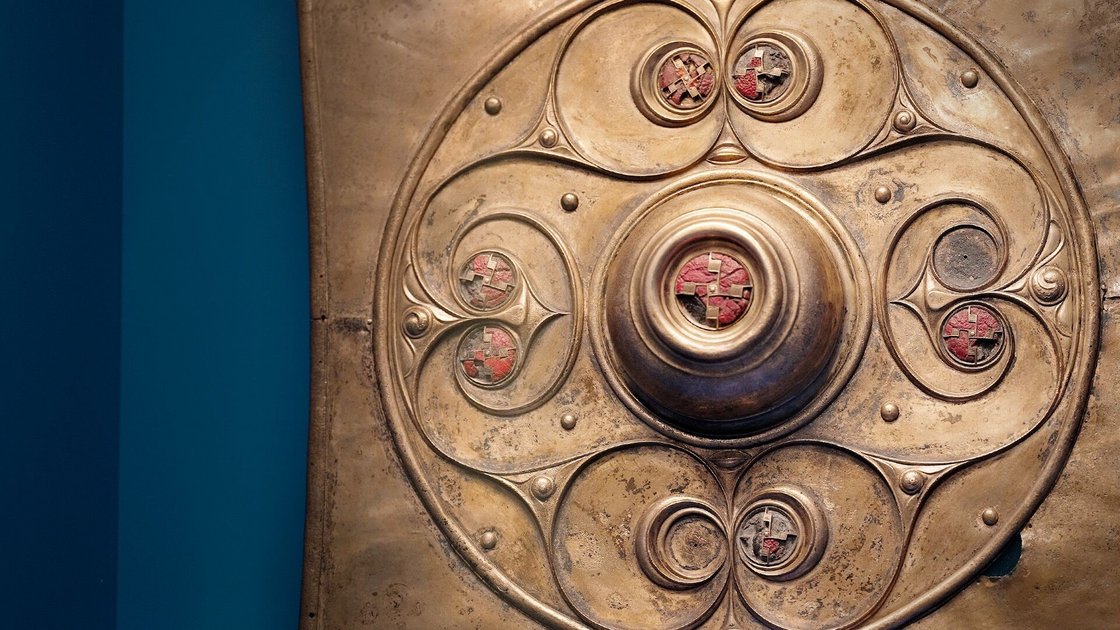 The Battersea Shield found in the River Thames | London Museum