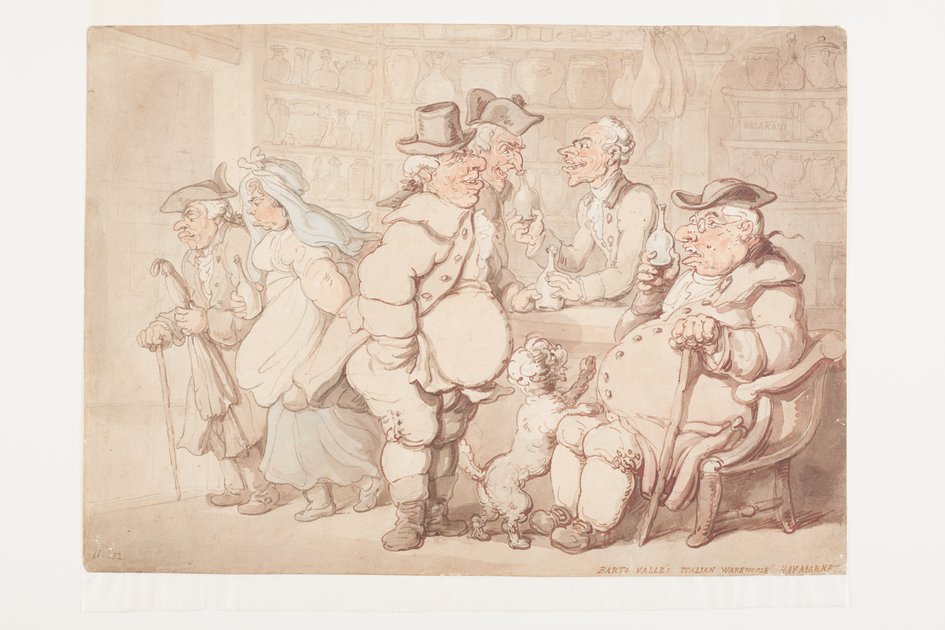 Thomas Rowlandson s satirical London drawings London Museum