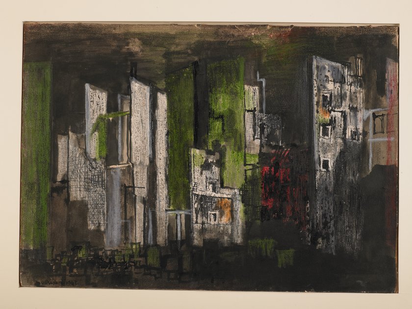 Graham Sutherland’s eerie Blitz drawings | London Museum