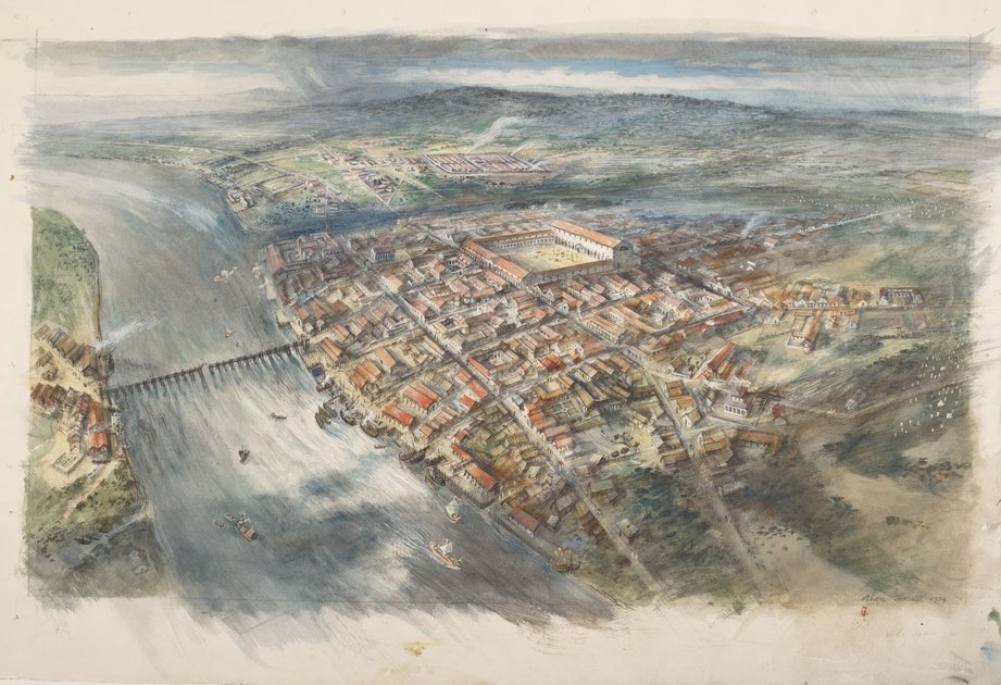 Roman fort gate tours | London Museum