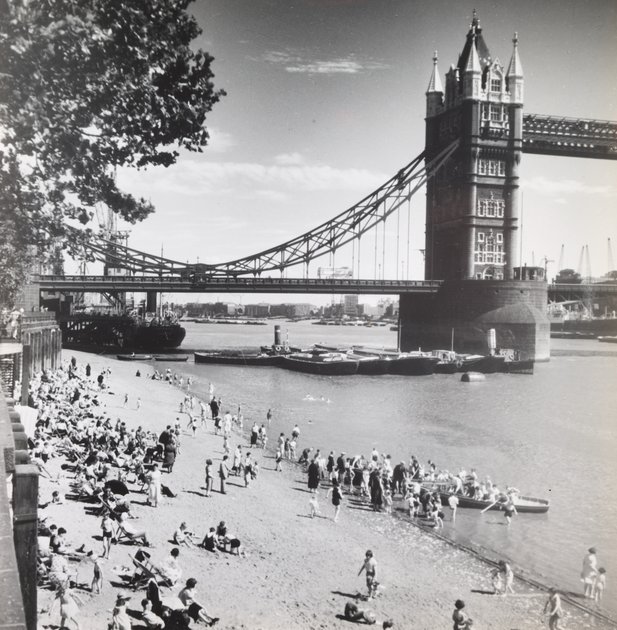 Tower Beach: A seaside in the city | London Museum