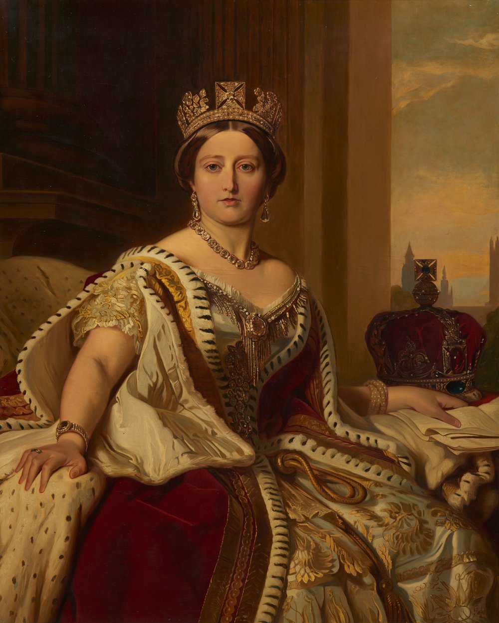 Queen Victoria Of England Queen Victoria Of England 1846 By Alexander
